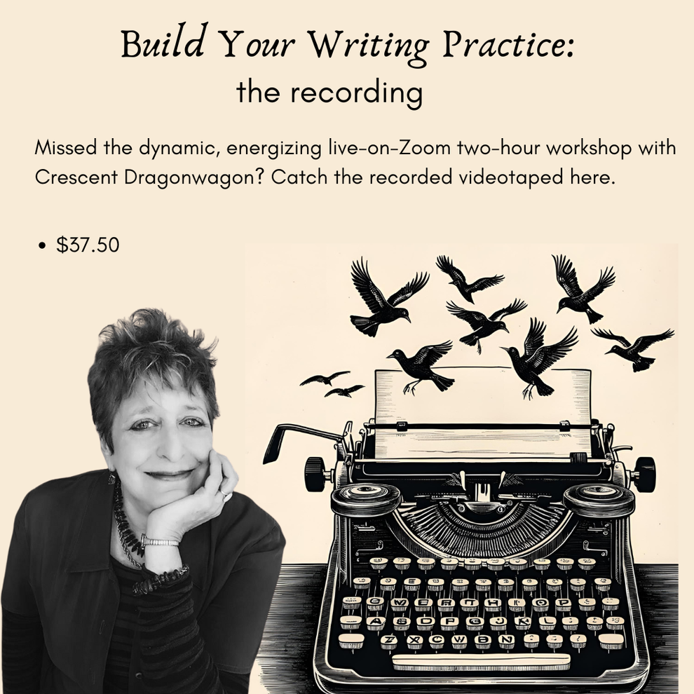 Build Your Writing Practice: the Recording – Shop Dragonwagon